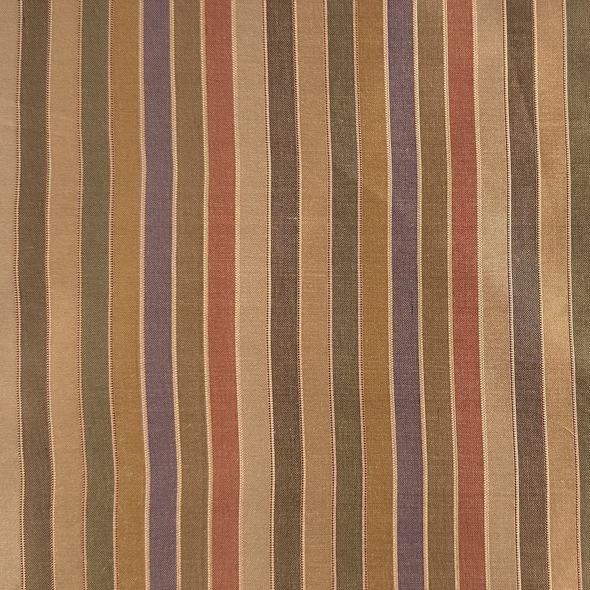Strozzo Fabric | Multi-Colored Thin Stripe Silk Fabric | Drapery ...
